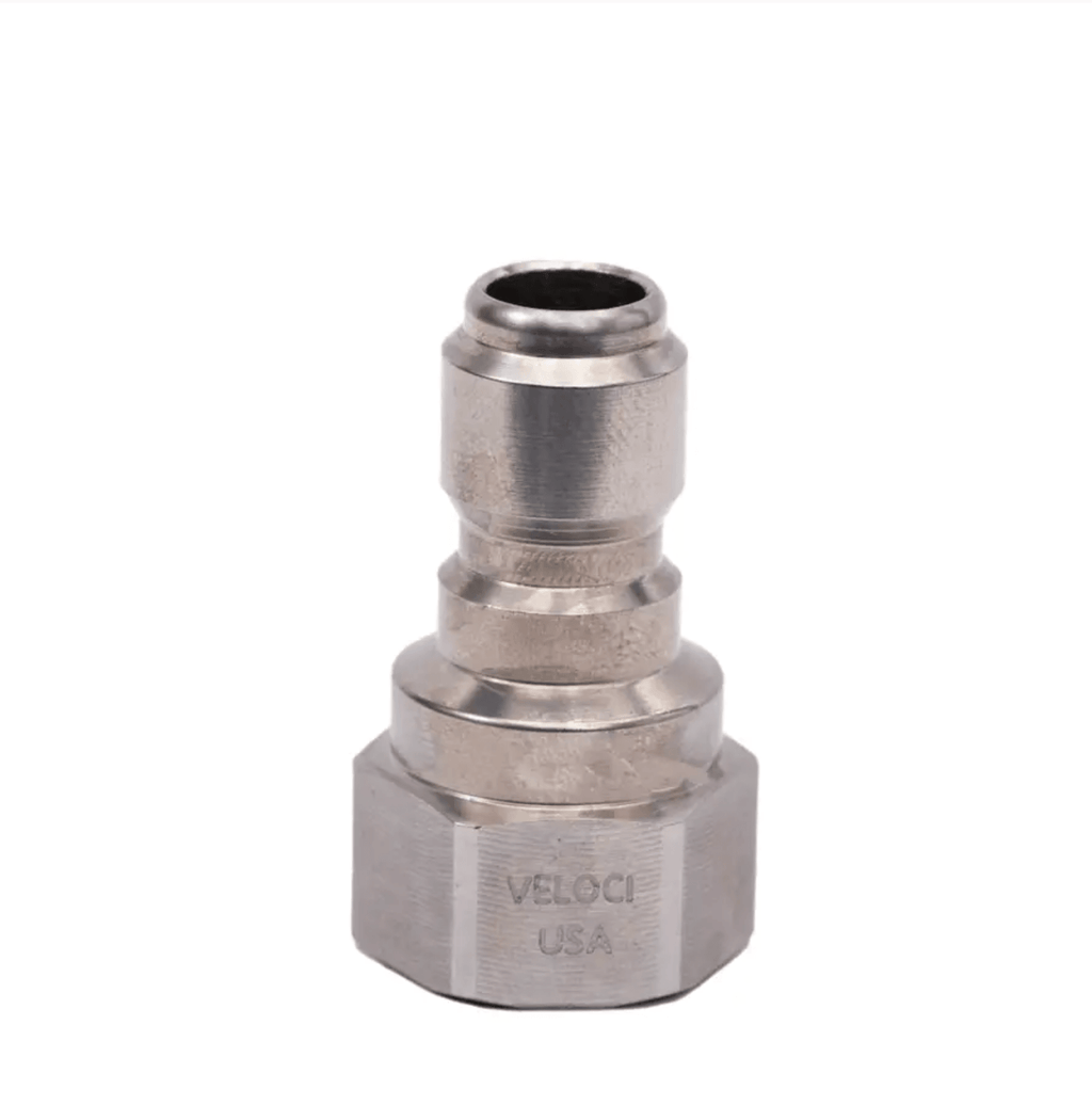 MTM HYDRO Prima Stainless Steel QC Plug 3/8 FPT – Car Supplies Warehouse