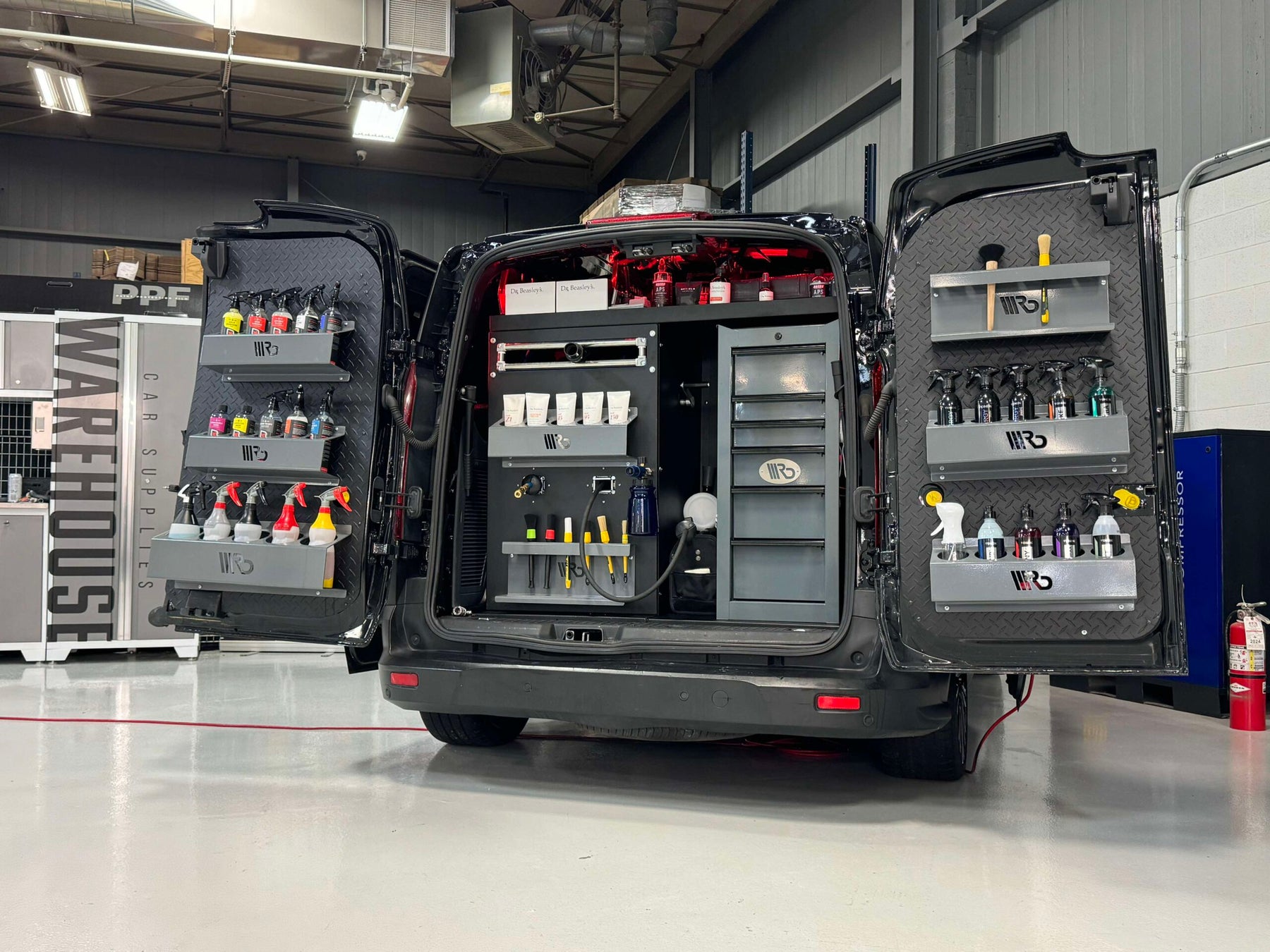 RALDA'S Mobile Detailing Frame – The Ultimate Organization System for ...