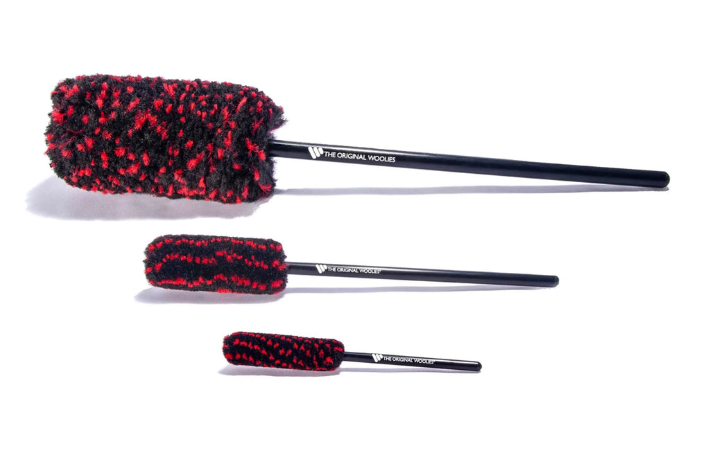 WHEEL WOOLIES 3-Piece Detail Brush Kit – The Ultimate Wheel Cleaning S ...